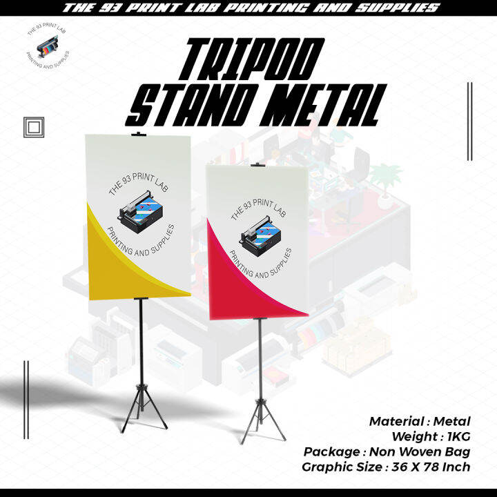 Tripod Banner Stand (Basic) | Lazada