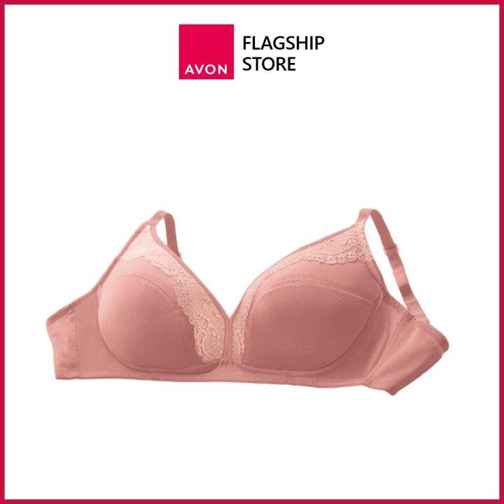 Avon Fashion Classic Candice Non-Wire Lace Bra | Lazada PH