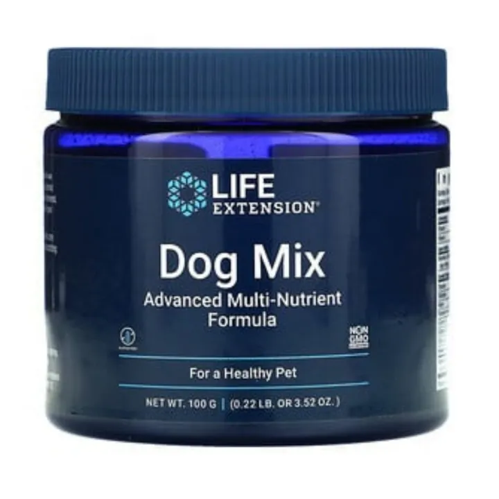 Life Extension, Dog Mix, Advanced Multi-Nutrient Formula, 3.52oz (100g ...