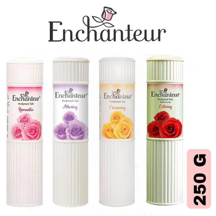 Enchanteur Perfumed Talcum Powder 250G | Lazada PH