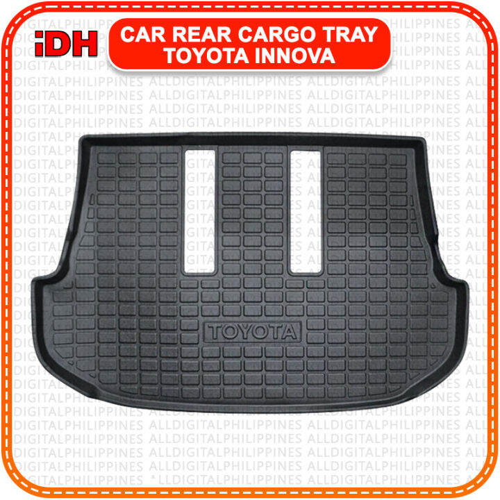 Toyota Innova Cargo Tray 2004 to 2022 | Cargo Rear Trunk Tray Cargo Mat ...