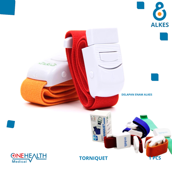 Torniquet Onehealth Tourniquet Torniket Medis Alat Ambil Darah Pengikat ...