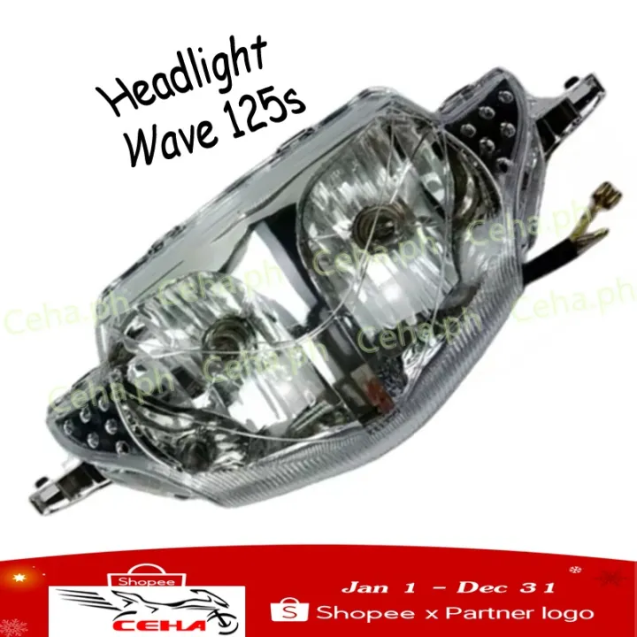 Headlight Lens Honda Wave 125s Motorcycle ceha.ph | Lazada PH