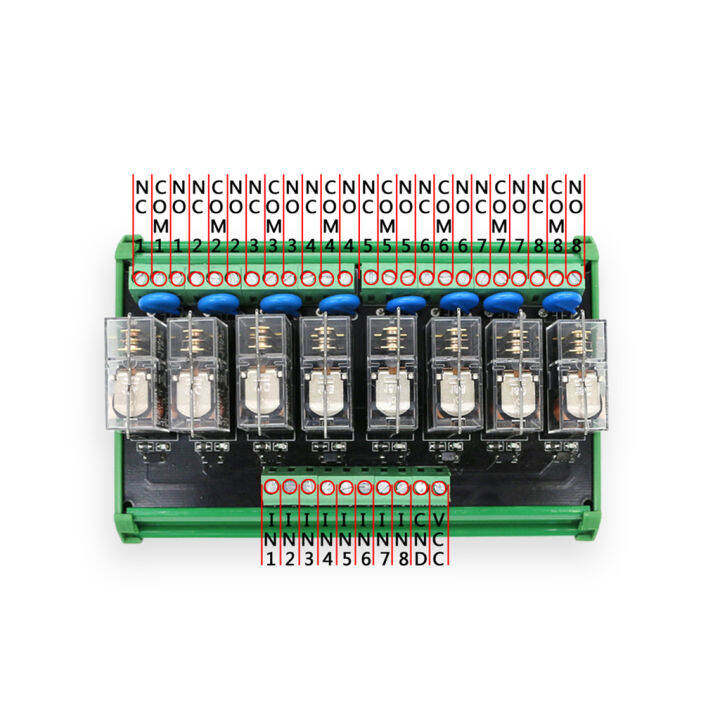 CCBEST 8 Channel Relay Module Signal NPN Driver Board 12V | Lazada PH