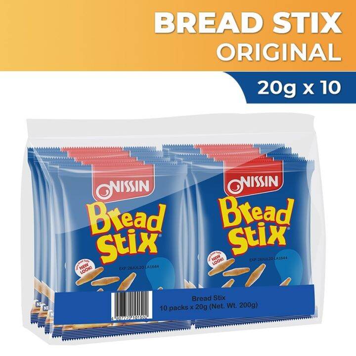 Nissin Bread Stix 20g X 10 X 2 Lazada Ph