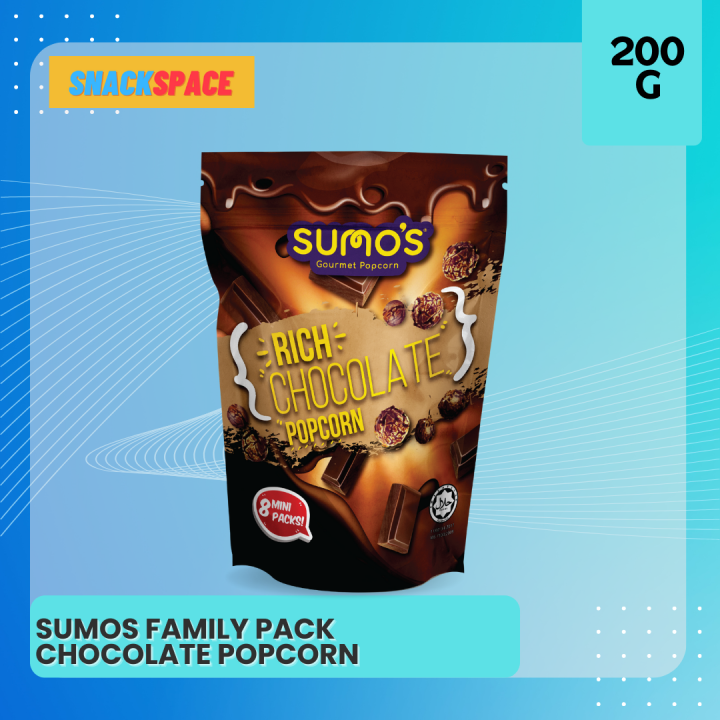 Sumo's Gourmet Chocolate Popcorn FAMILY PACK HALAL | Lazada