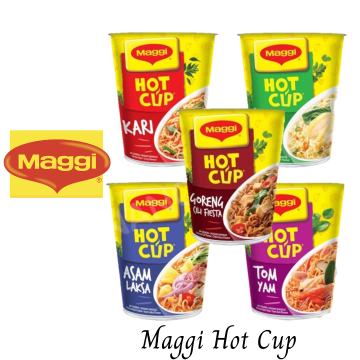 Maggi Hot Cup Instant Noodles | Lazada