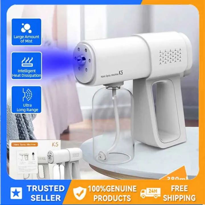 Original K5 Nano Spray Gun Disinfecting Machine Wireless Atomized ...