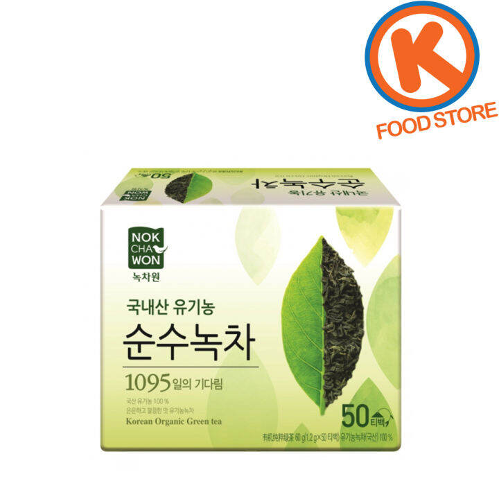 Nokchawon 50T Organic Green Tea 1.2g Korean tea Korean Products | Lazada PH