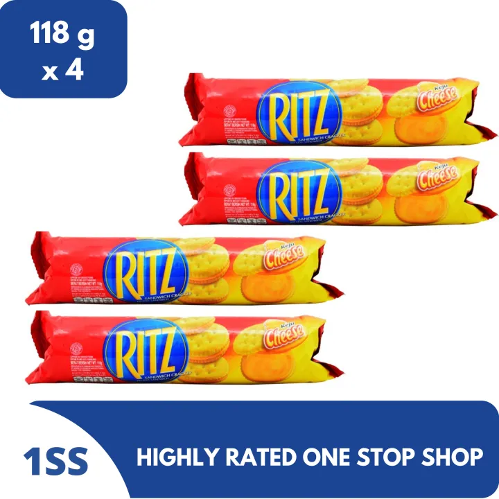 Ritz Cheese Crackers, 118g set of 4 | Lazada PH