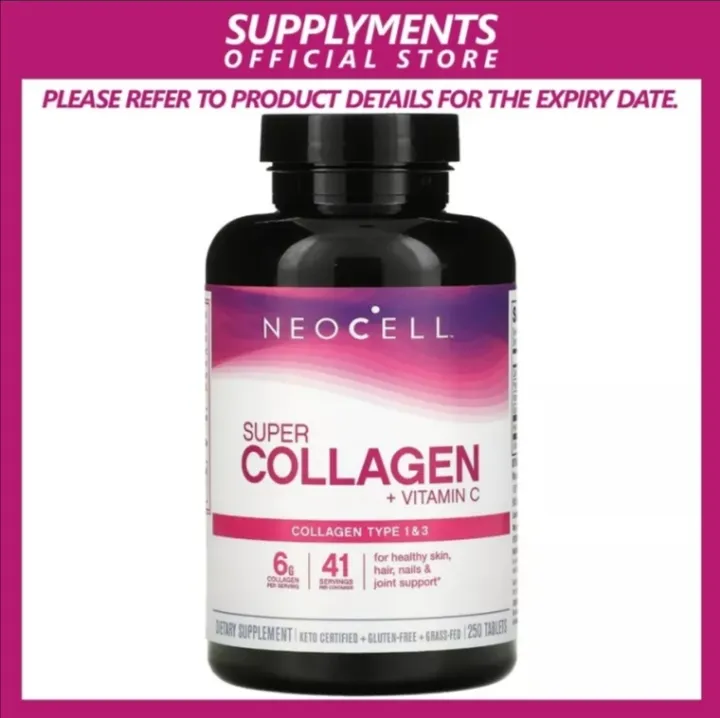 Neocell Super Collagen 360 Tablets WITH BIOTIN collagen type 1 & 3 for ...