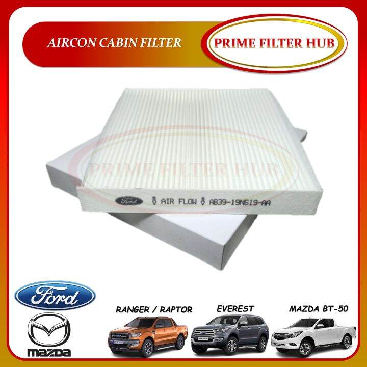 Aircon Cabin Filter for Ford Ranger / Ford Raptor / Ford Everest ...