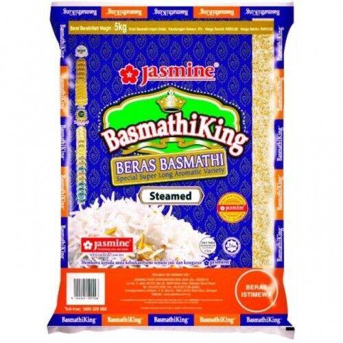 Jasmine Basmathi King 5kg (Steam) | Lazada
