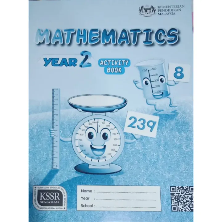 MATHEMATICS YEAR 2 ACTIVITY BOOK | Lazada