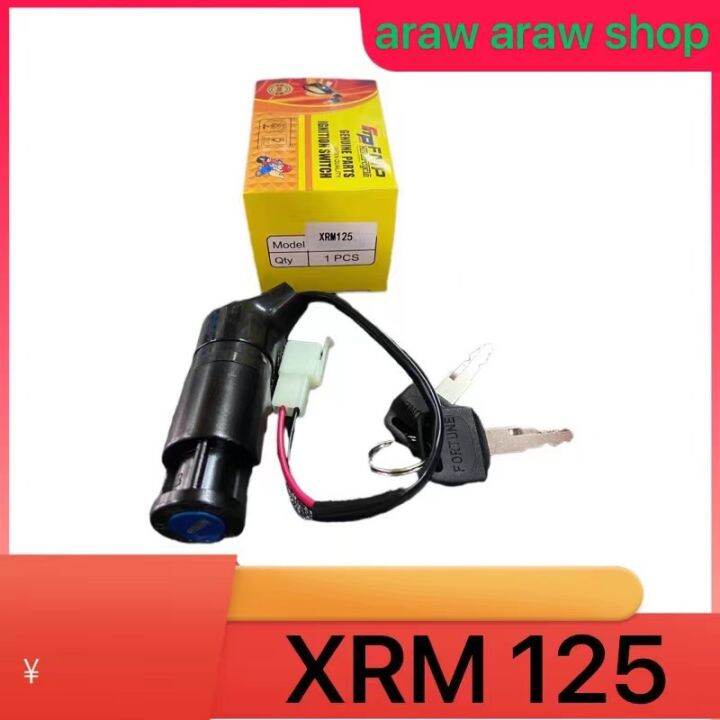 Motorcycle Anti-Theft Ignition Switch Set ：XRM 125 | Lazada PH
