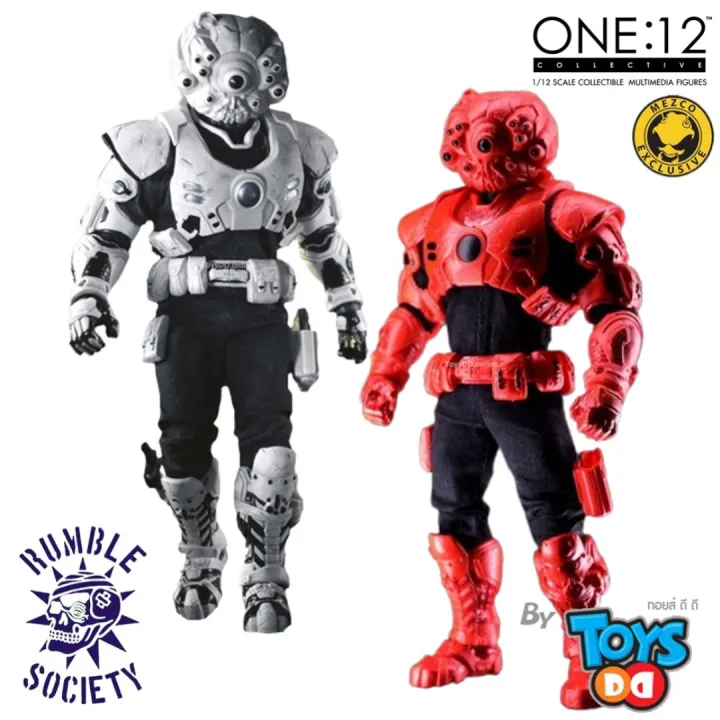 Mezco One:12 Collective Rumble Society Assault On Krig-13 Squadron ...