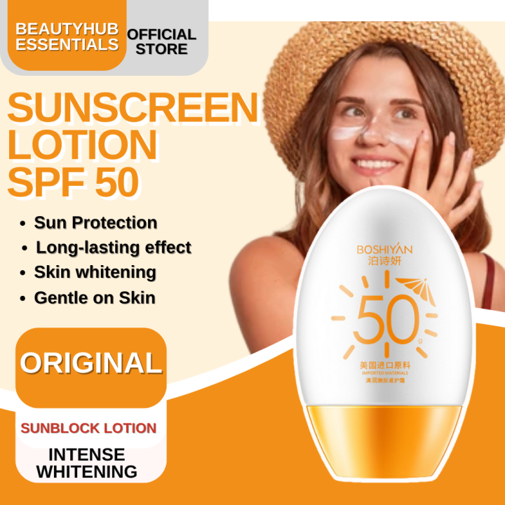Sunscreen Lotion Spf 50 Long Lasting Sun Protection Uv Rays Protections ...