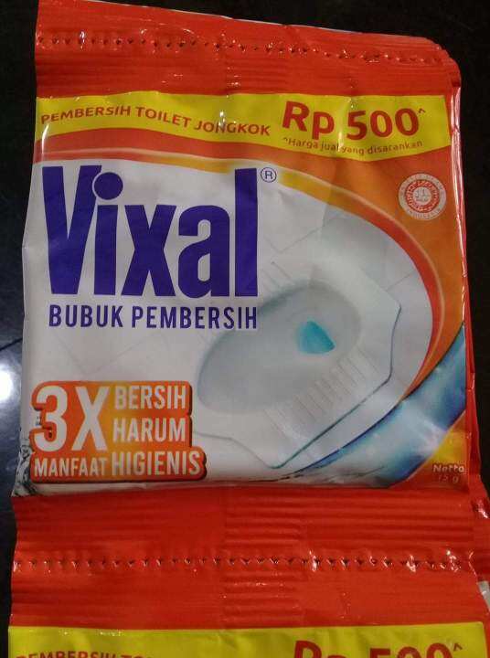 vixal bubuk pembersih 15 gram 12 pcs | Lazada Indonesia