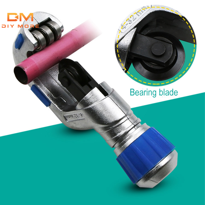 diymore Stainless Steel Roller Type Tube Cutter Metal Scissor Bearing ...