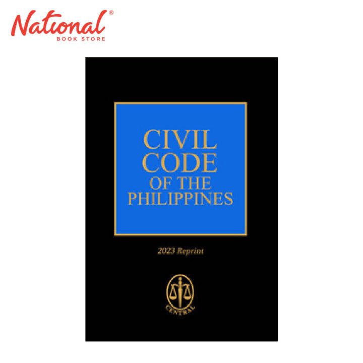 Civil Code of the Philippines (Codal - 2023 Reprint) CBSI Editorial ...