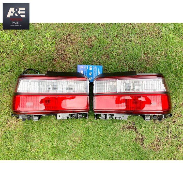 TOYOTA COROLLA SEG AE101 RED CLEAR CRYSTAL TAIL LIGHT AFTERMARKET NEW ...