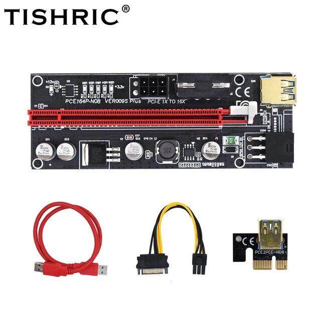 Tishric Ver009s Plus Pcle Riser For Video Card Riser 009s Plus Usb3.0 ...