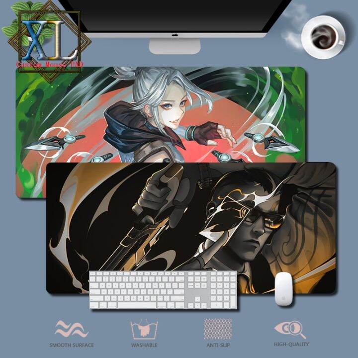 XL Computer Custom Gaming Mouse Pad Valorant Mouse Pad Extra Large Anti ...