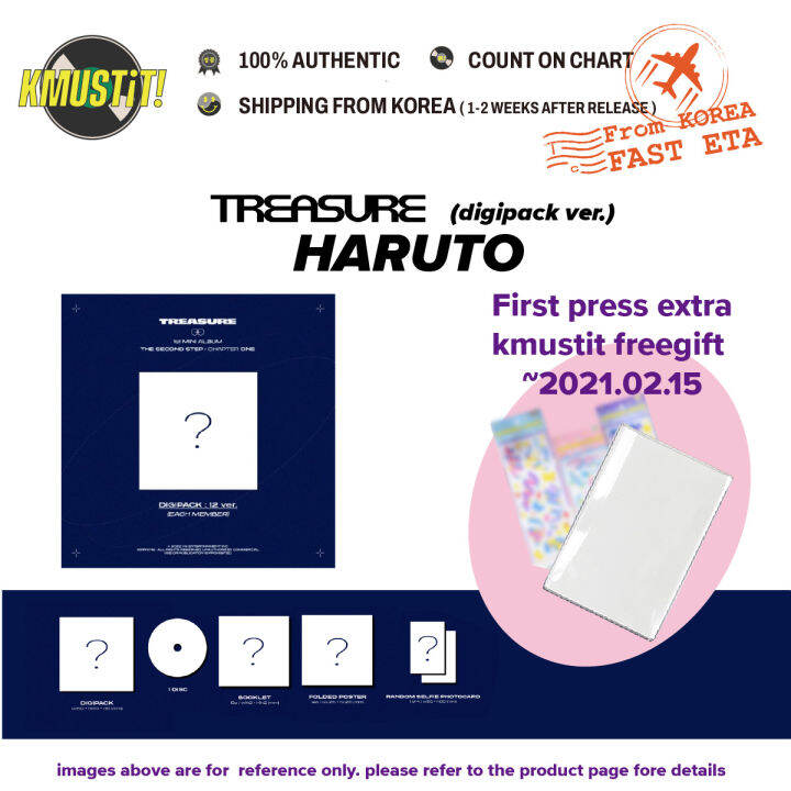 TREASURE treasure haruto [THE SECOND STEP : CHAPTER ONE] DIGIPACK ver ...