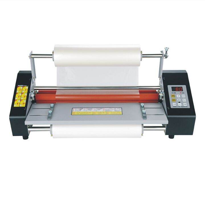 9460t A2 Paper Laminating Machine English Version Four Roller Cold Hot