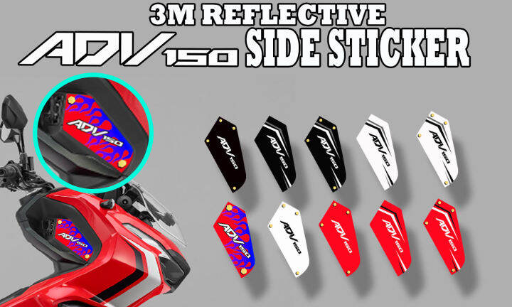 ADV 150 SIDE STICKER / ADV 150 SIDE LID STICKER / ACCESSORIES OF HONDA ...