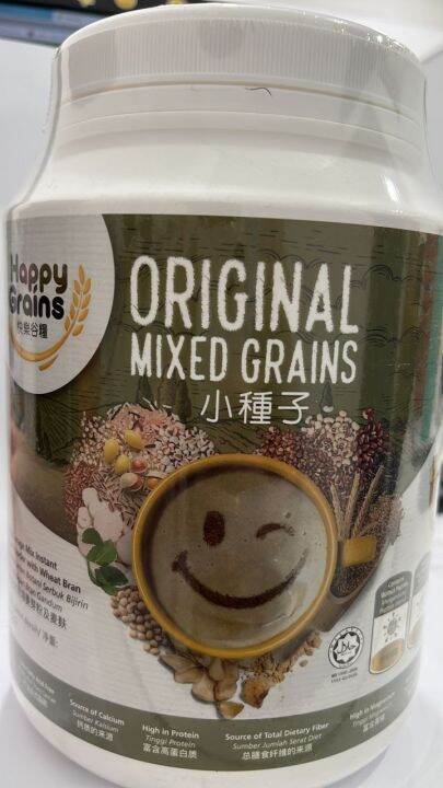 HAPPY GRAINS ORIGINAL MIXED GRAINS 1.2KG | Lazada