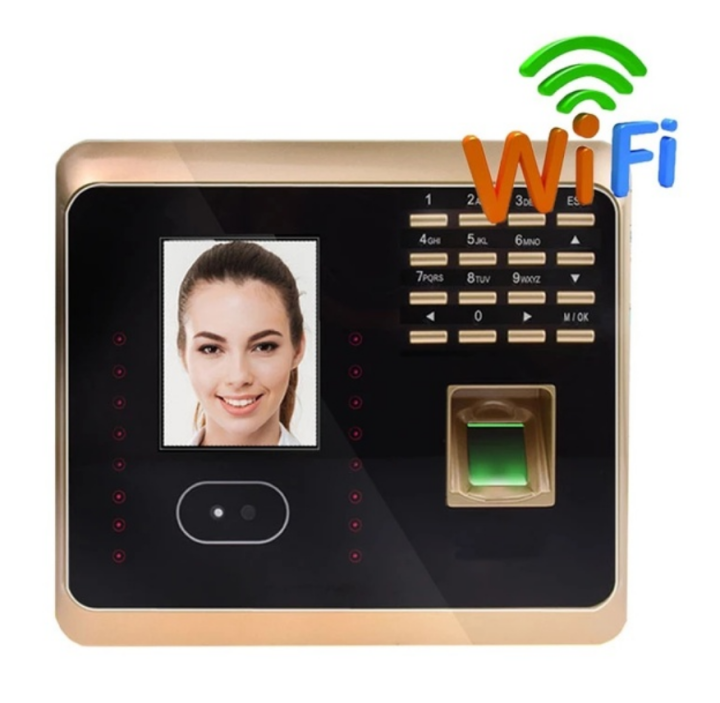 AnSmart ZKTeco อุปกรณ์ระบบเวลาในการเข้าร่วมลายนิ้วมือ Wifi สำหรับจดจำใบหน้าซอฟต์แวร์ฟรี MB360 ...