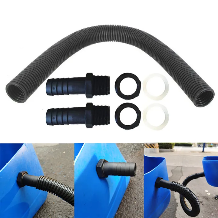 Water Butt Connector Pipe Link Kit Butt Pipe Hose Washers การจัดเก็บ ...