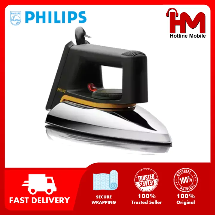 Philips HD1172 Dry Iron With Pilot Lamp 1000W (HD1172/01) | Lazada