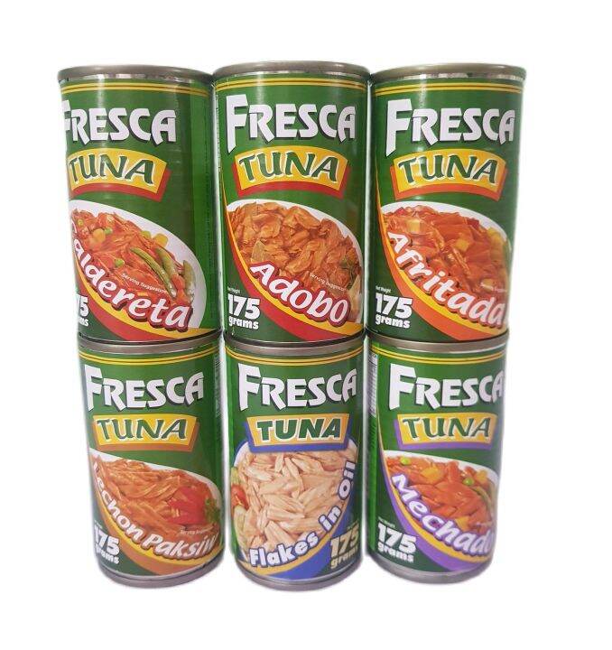 FRESCA TUNA Assorted Flavors (Mechado, Adobo, Afritada, Lechon Paksiw ...