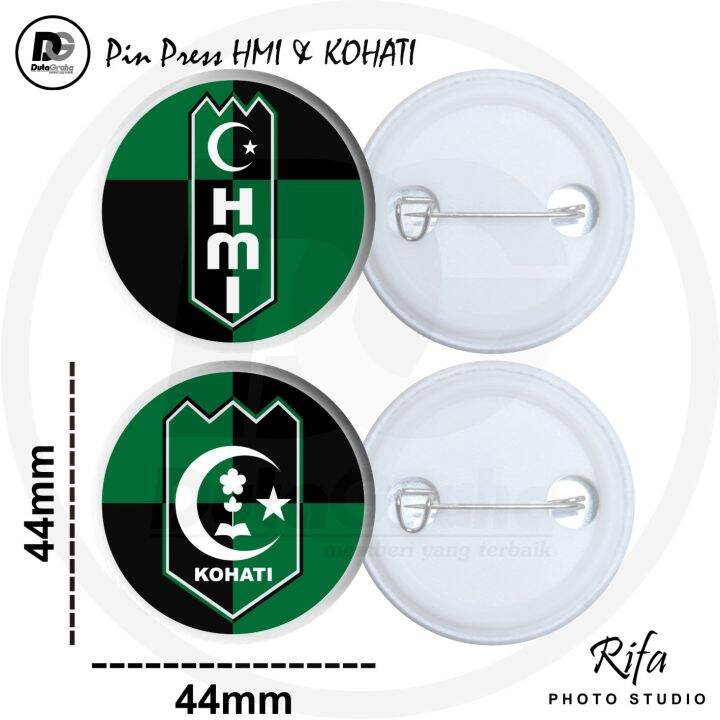 [PIN PRESS] HMI DAN KOHATI Pin Bros Aksesoris HMI DAN KOHATI | Lazada Indonesia