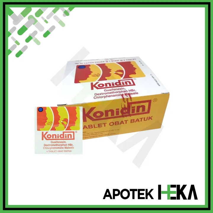 Konidin Tablet Obat Batuk Box isi 50x4 | Lazada Indonesia
