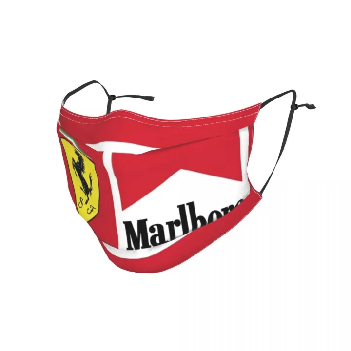 Scuderia Ferrari Mission Winnow Logo (6) Adults Cool Dust Proof Face ...