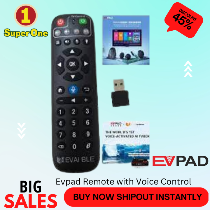 Original Evpads EV Remote Control with Ai Voice Feature For 5X 5P 6P ...