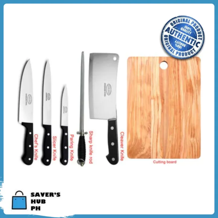 Feeling Knife Set with Cutting Board - 5 Pieces | Lazada PH