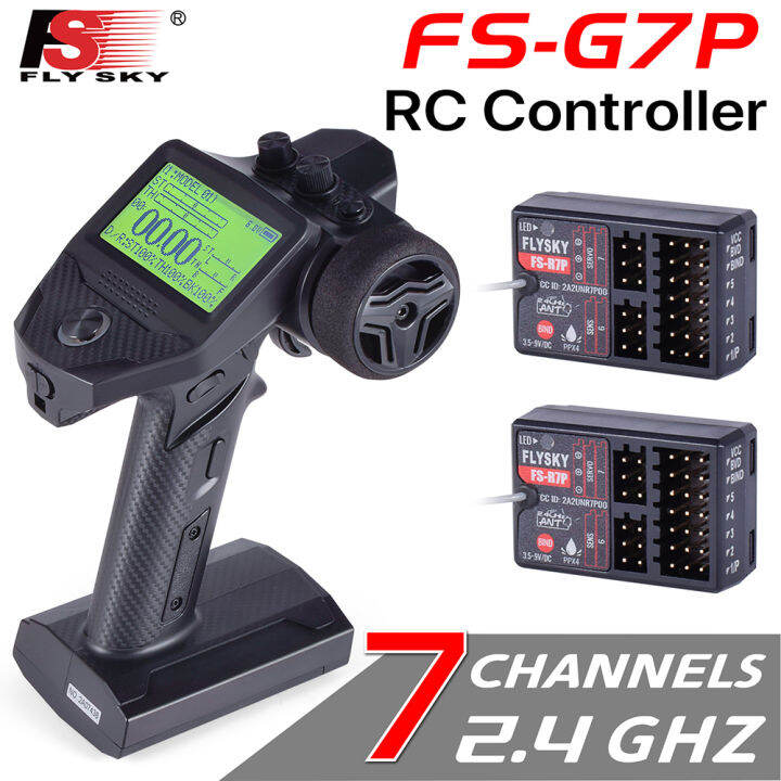 Flysky G7P RC Transmitter and Receiver R7P FS-R7P 7CH 2.4Ghz Remote ...