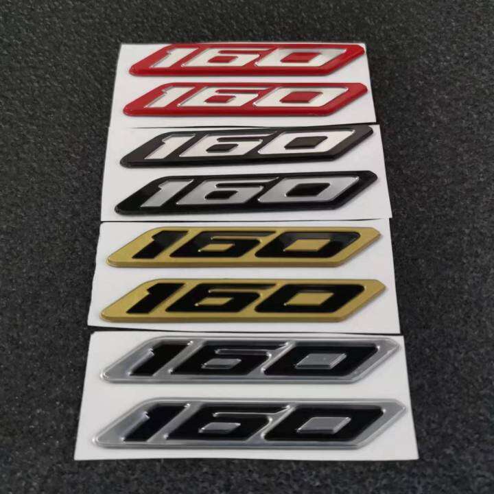 3D FOR HONDA vario160 pcx160 and NMAX160 soft adhesive body sticker ...