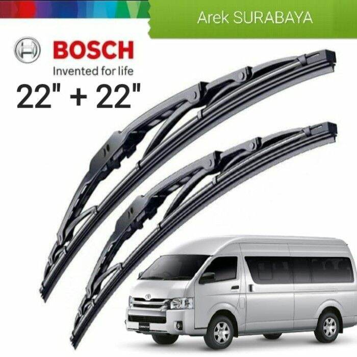 Wiper Hiace Bosch Wiper Blade Toyota Ukuran 22 Inch | Lazada Indonesia