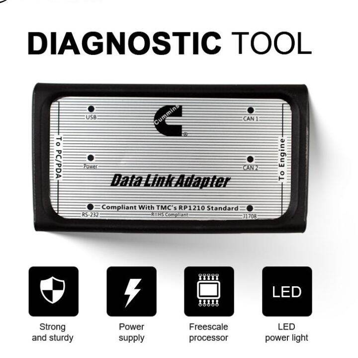 Data Link inline6 Adapter Heavy Duty Diagnostic Tool Scanner Cable ...