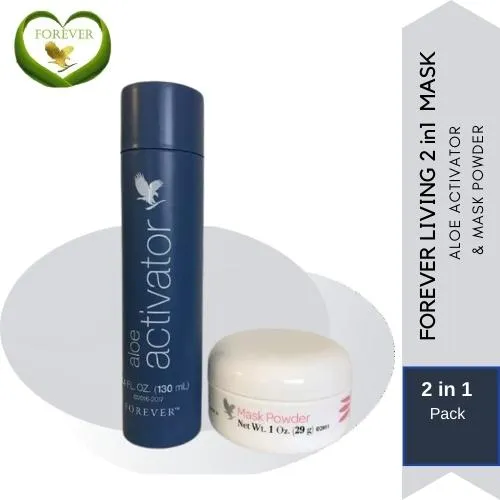 Forever ALOE ACTIVATOR & MASK POWDER 2n1 Pack | Lazada PH