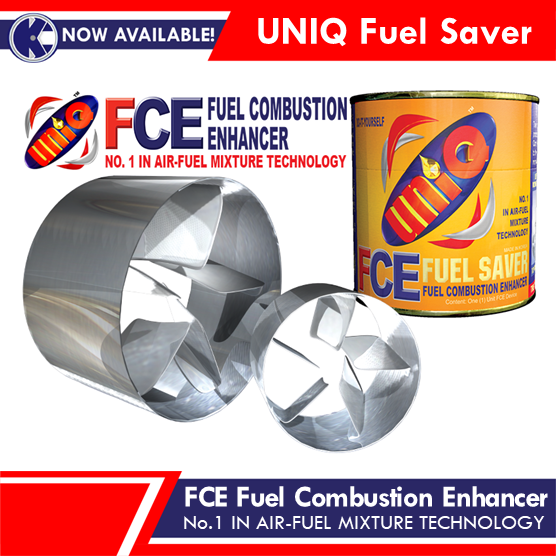 UNiQ Fuel Saver FCE Fuel Combustion Enhancer No.1 IN AIR-FUEL MIXTURE ...