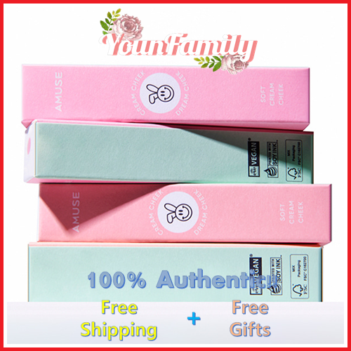 [AMUSE] SOFT CREAM CHEEK 3g | Lazada