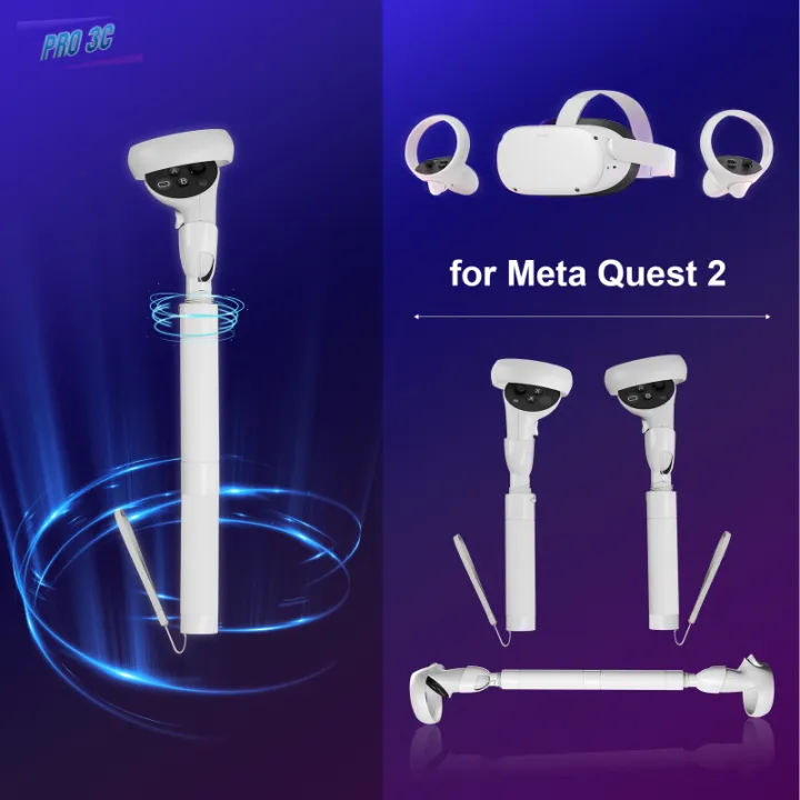 PRO Vr Controllers Long Stick Handle Extension Rod Bracket Compatible ...