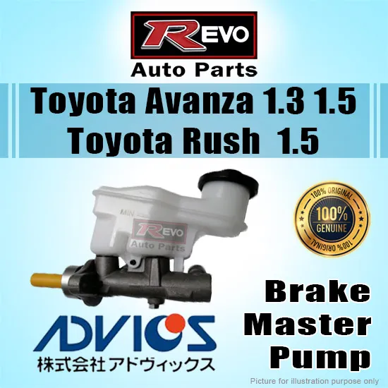 Toyota Aisin Advics Japan Brake Master Pump Toyota Avanza 1.3 1.5 F601 ...