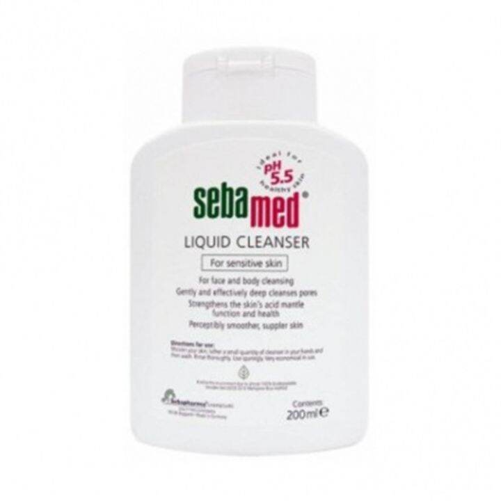 (Authentic) Seba Med Liquid Face and Body Wash 200ml | Lazada PH